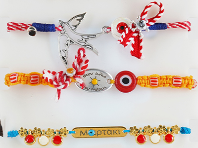 Bracelets Martakia w/ Metal Connectors Sliders Charms & Enamel ...