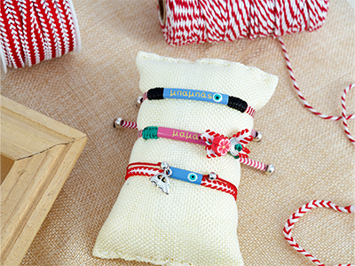 Martakia Bracelets w/ Metal Tubes - Nikolis Group